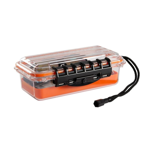 Plano Guide Series 3500 Field Box Waterproof Case, Orange, Small ...