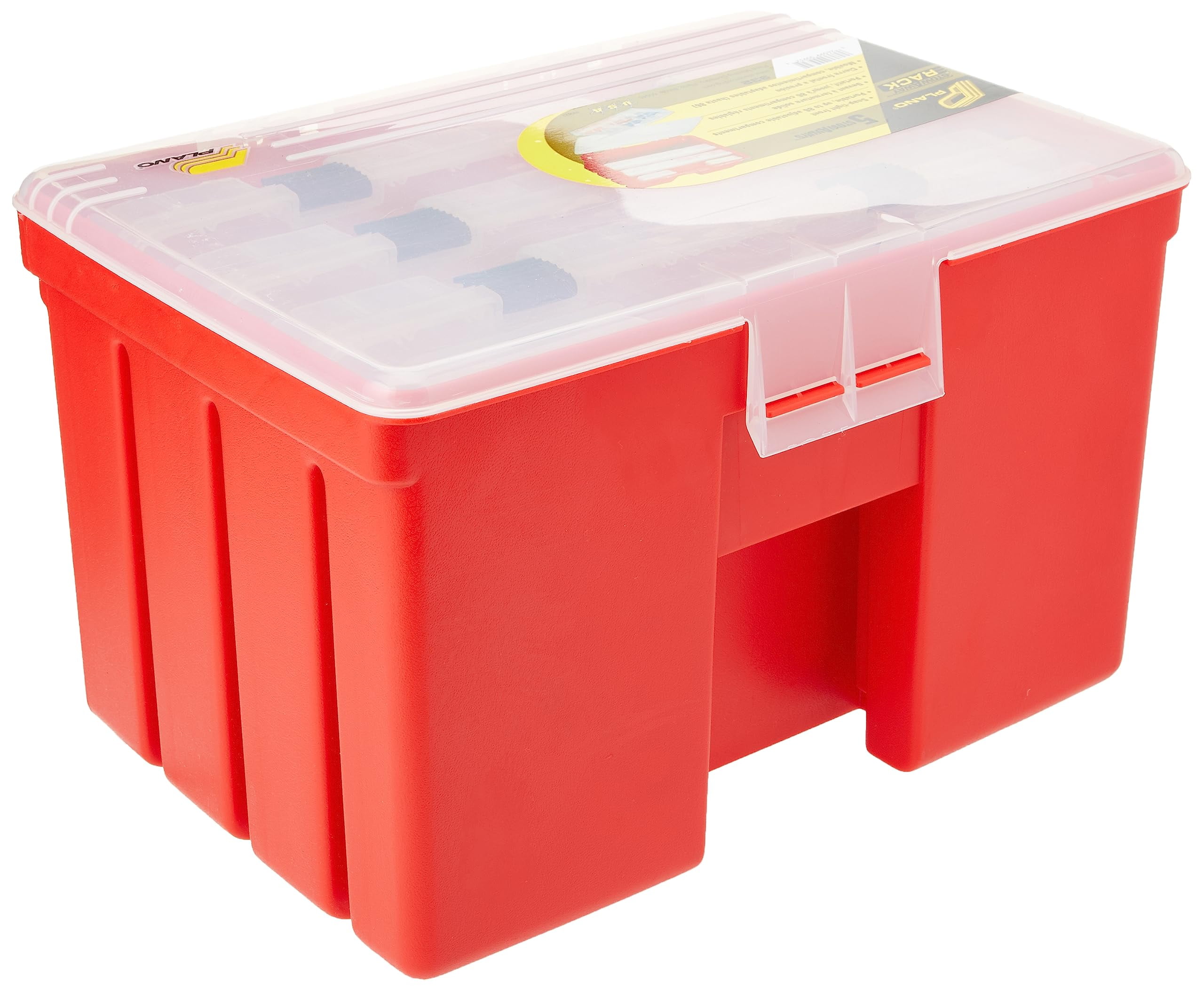 Plano Molding 932001 Portable Stow Away Rack Organizer with Cover, Red ...