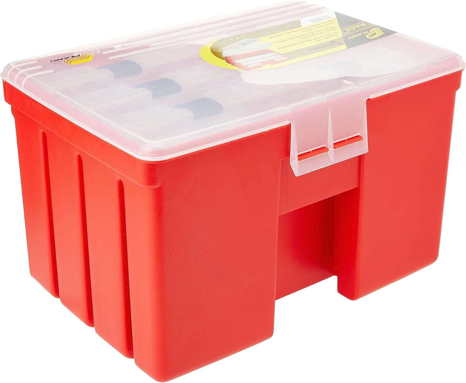 Plano Molding 932001 Portable Stow Away Rack Organizer with Cover, Red ...
