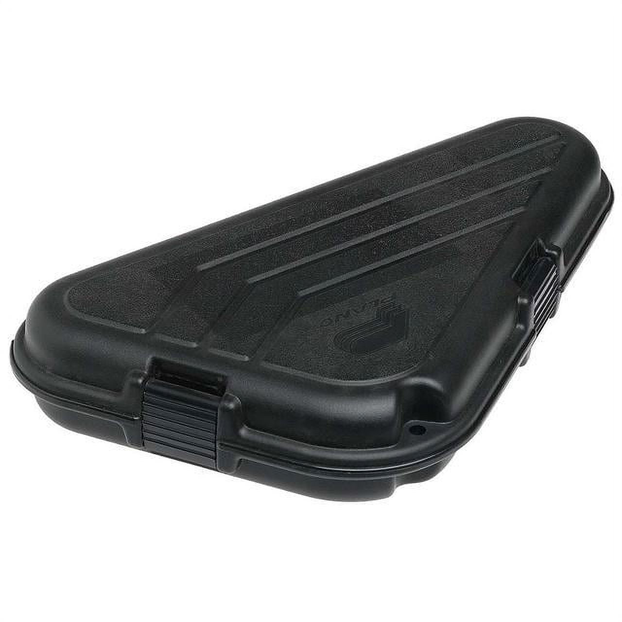 Plano Pro-Max Lockable Handgun Case, Black, Polymer, 12" x 2.25" x 7 ...
