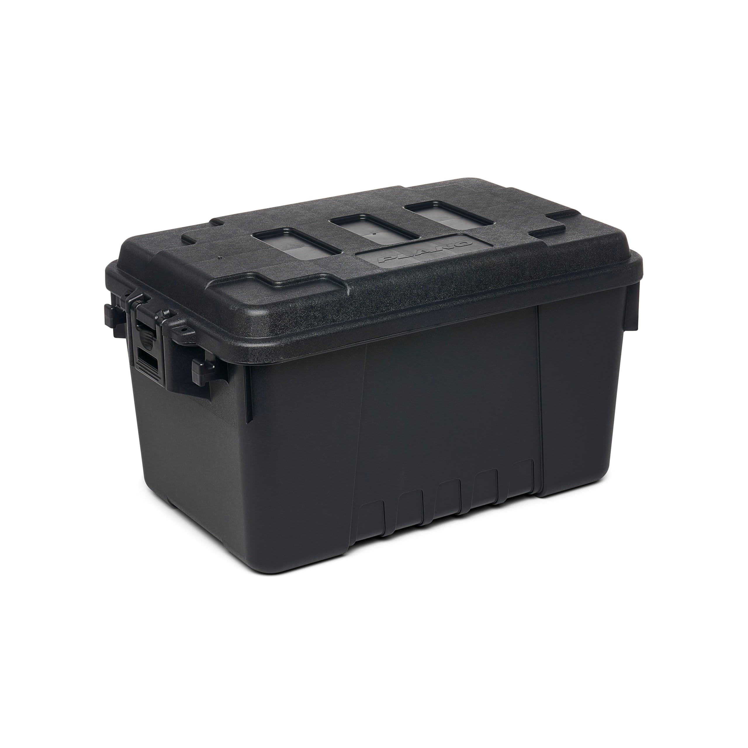 Plano Sportsman Trunk, Black, Small, Lockable Storage Box, Airline ...
