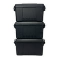 Black Sports Trunk 3-Pack | Lockable storage chests - Walmart Business ...