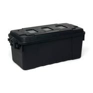 Plano's Heavy-Duty Rolling Plastic Storage Trunk, XLarge 108-Quart ...