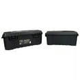 Plano Sportsman's Trunk Combo 2 Pack, Black, 108 qt. & 68 qt. Storage ...