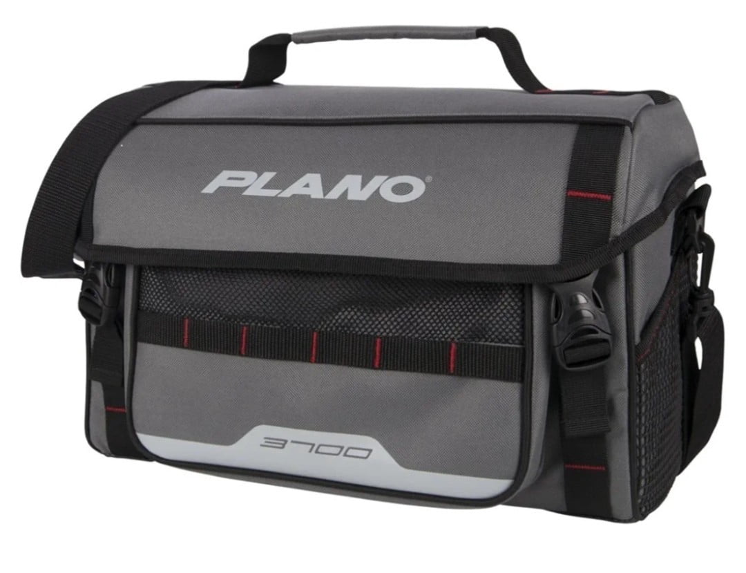 Plano Weekend Series 3700 Softsider Tackle Box Tackle Bag Black Gray ...