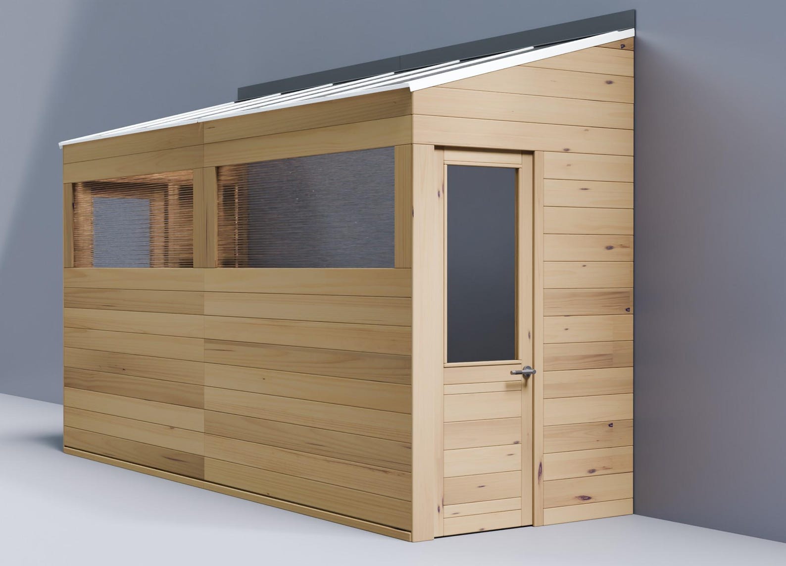 Plans for Wooden Narrow Covered Lean To Shelter 1.8m Side of House Hard ...