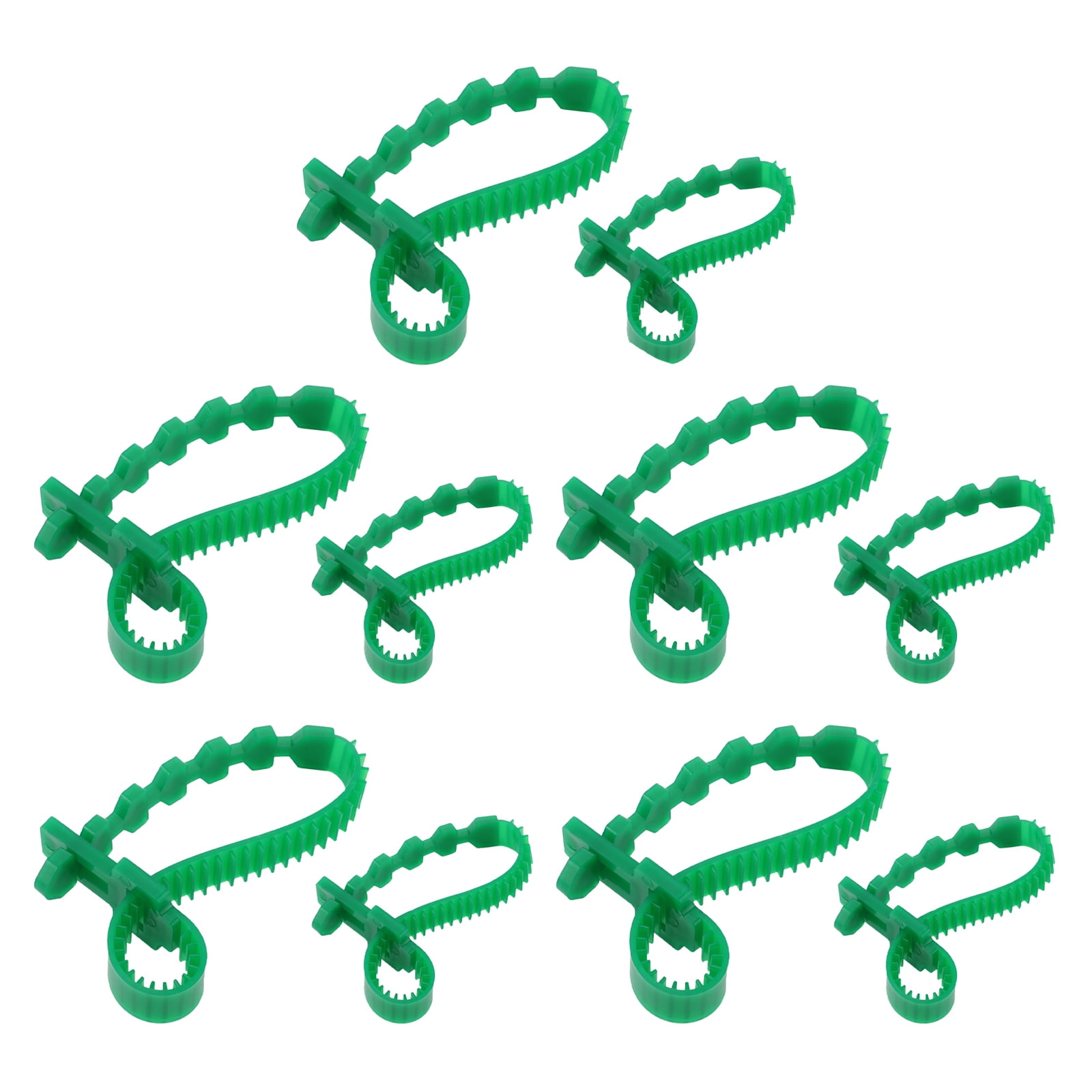 Plant 30 Pcs Tie Downs Straps Reusable Wraps Tree PVC Lace up Plastic ...