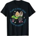 Plant A Seed Read Summer Reading 2026 Cute Farm Tractor T-Shirt ...