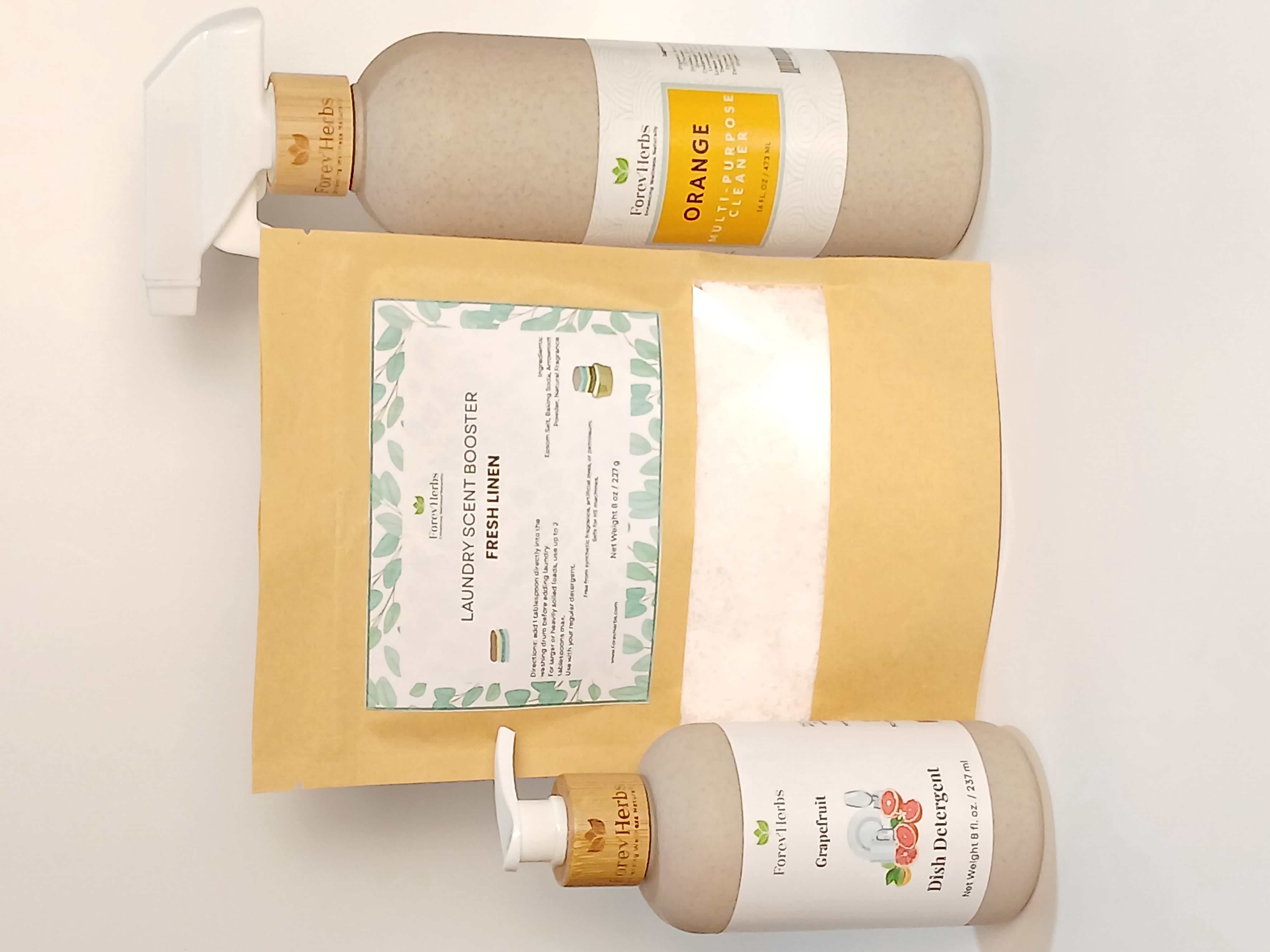 Plant-Based Clean Home Essentials Kit – Natural Multi-Purpose Cleaner ...
