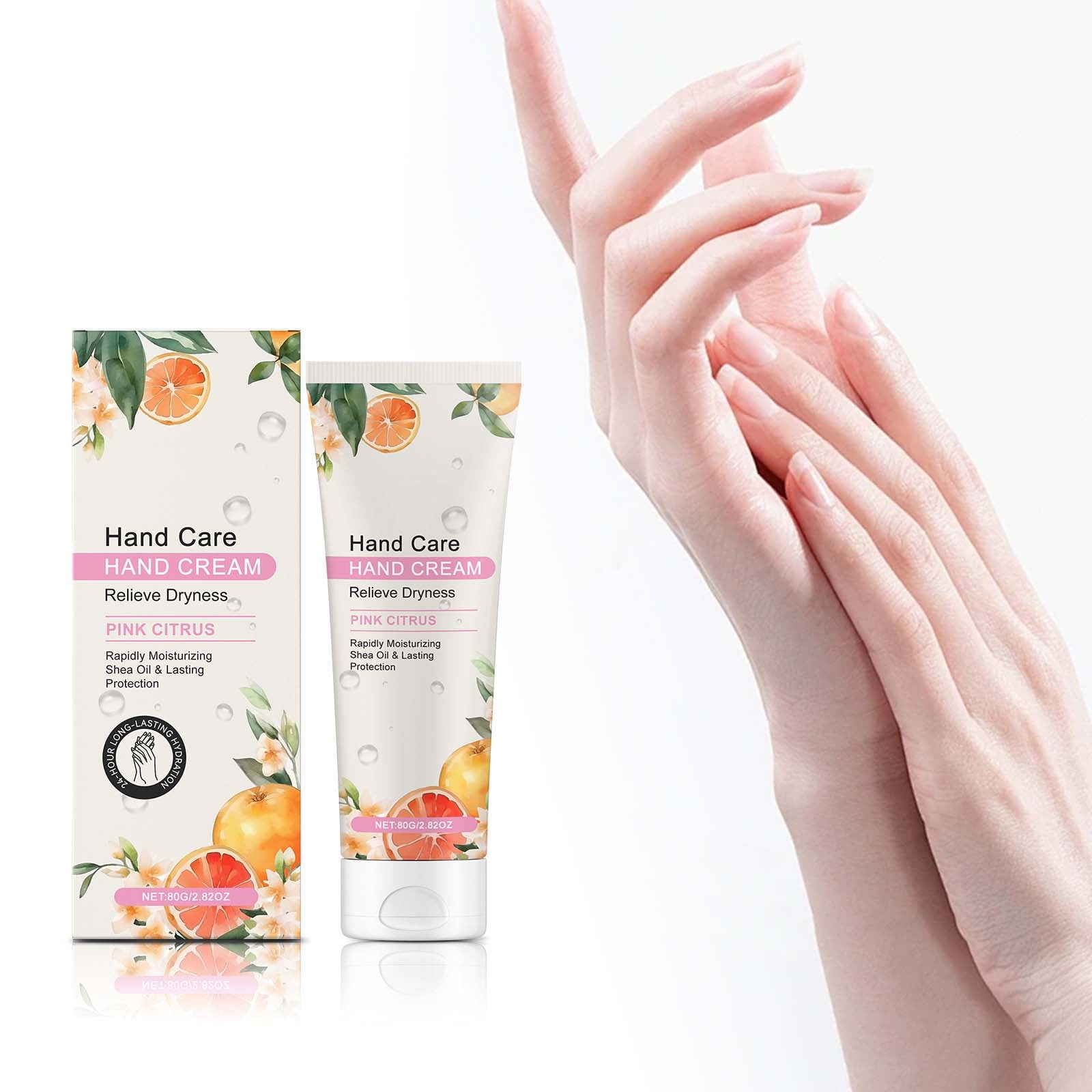 Plant-Based Hand & Foot Moisturizing Cream for Dry Cracked Skin, Deep ...