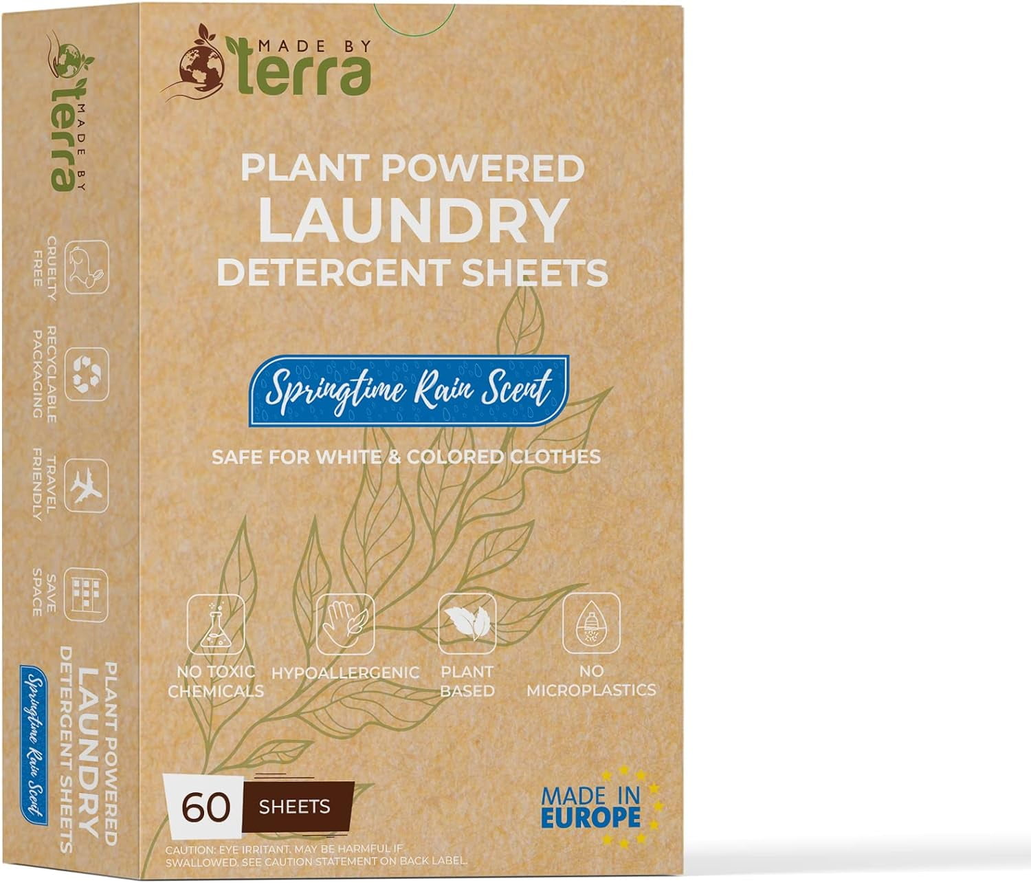 Plant Based Laundry Detergent Sheets - Made in EUROPE - Eco Friendly ...