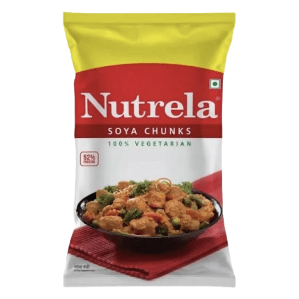 Plant-Based Protein Powerhouse! Patanjali Soya Chunks, 2 x 2.2 lbs (1 ...