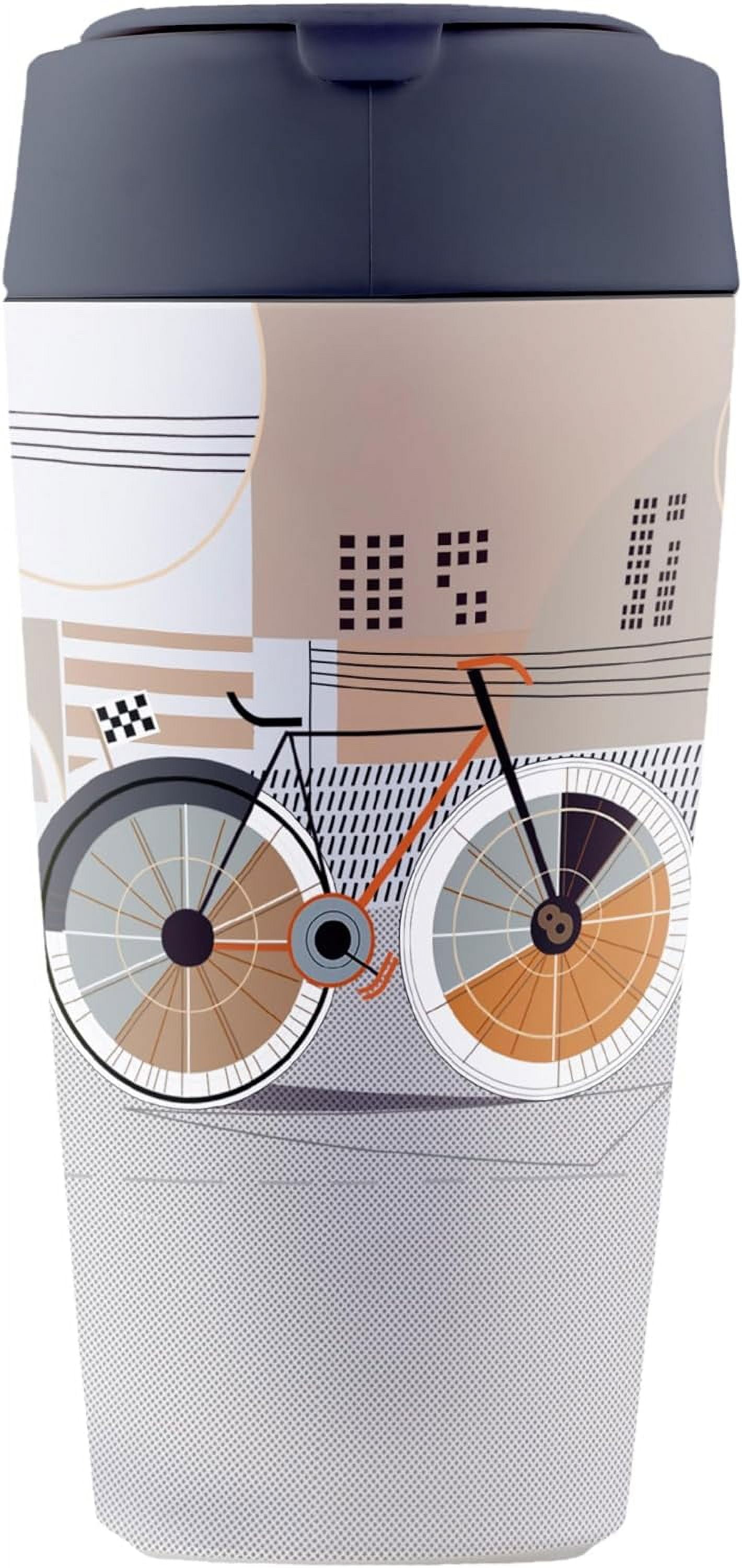 Plant-Based Sustainable Deluxe Cup, Reusable Coffee Mug with Resealable ...
