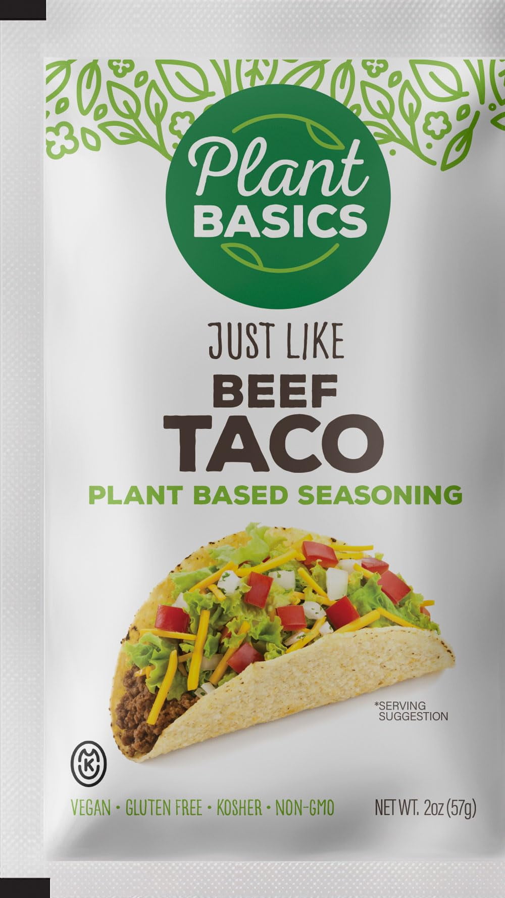Plant Basics - Plant AKF18 Based Seasoning, Just Like Beef Taco, 2 ...