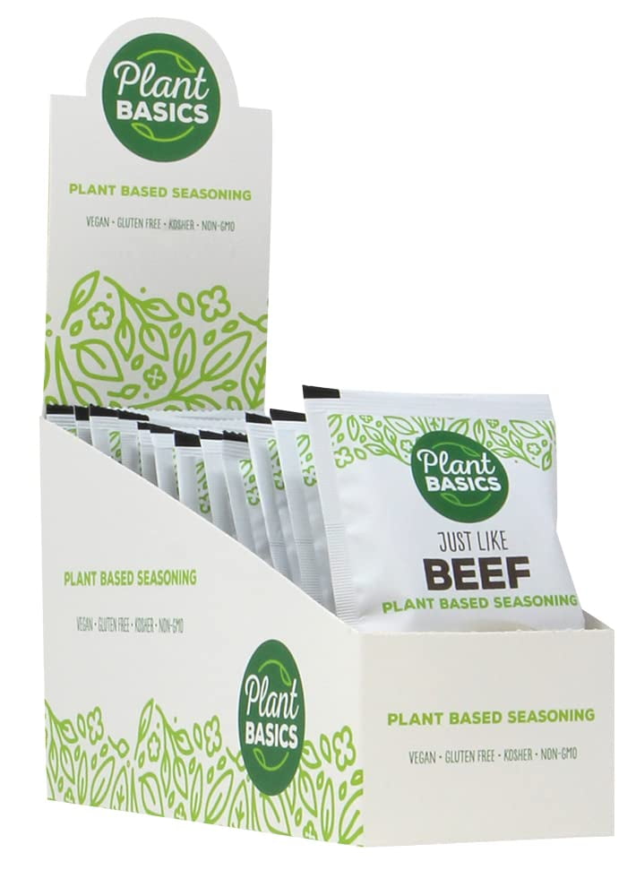 Plant Basics - Plant Based Seasoning, Just Like Beef, 2 ounce (Pack of ...
