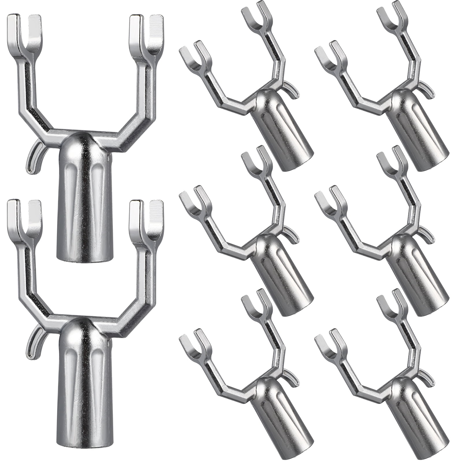 Plant Branch Support 16 Pcs Plants Brace Tools Tree Stake Metal Stakes ...