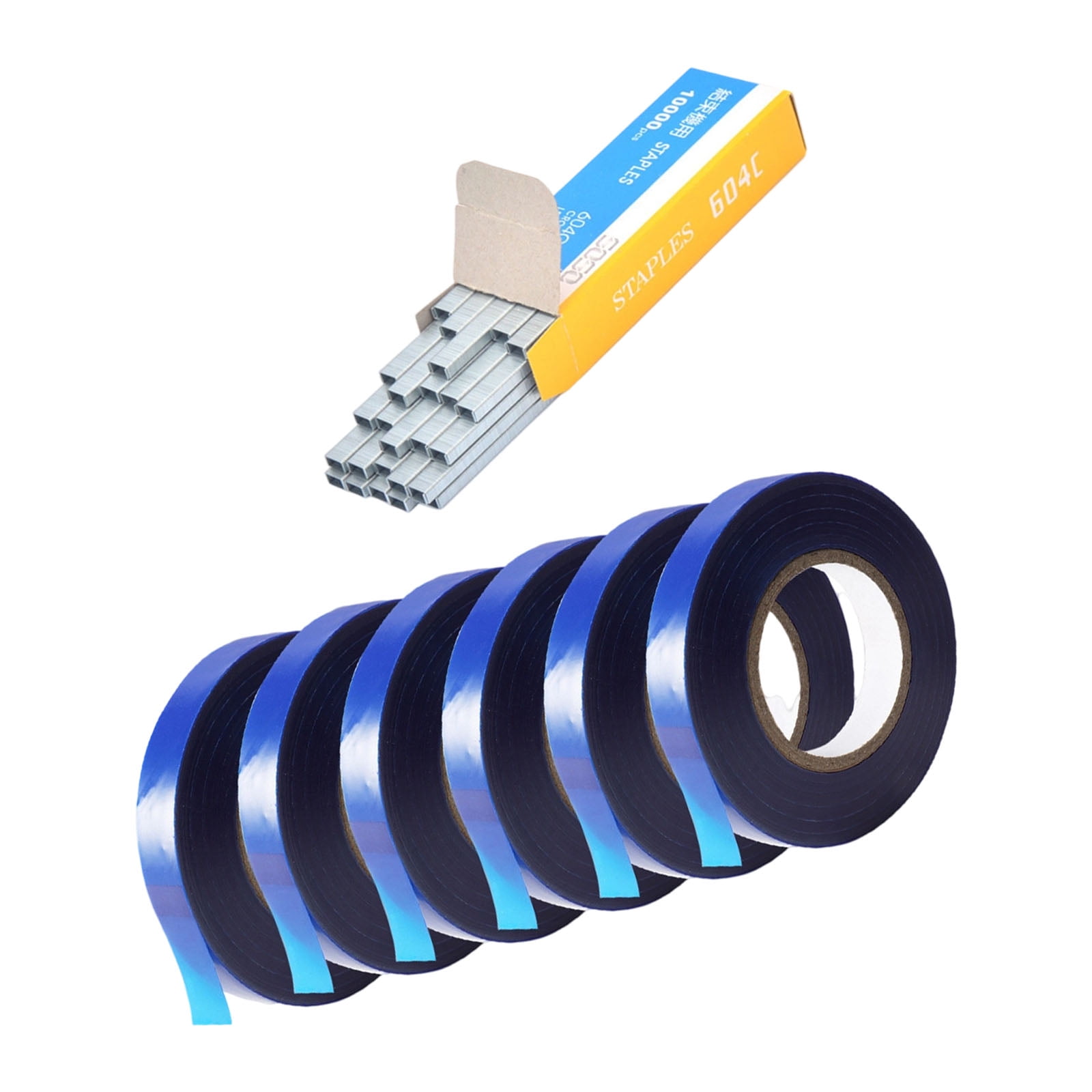 Plant Branch Tie Tape & Stainless Steel Staple Pin Branch Binder ...