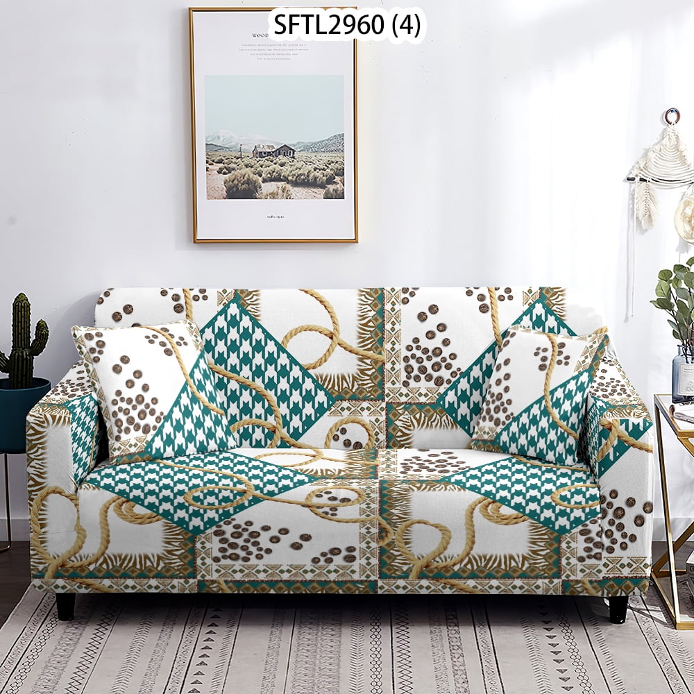 Plant Bright Flower Casual Style Seat Cover Decor 1/2/3/4-Seat ...