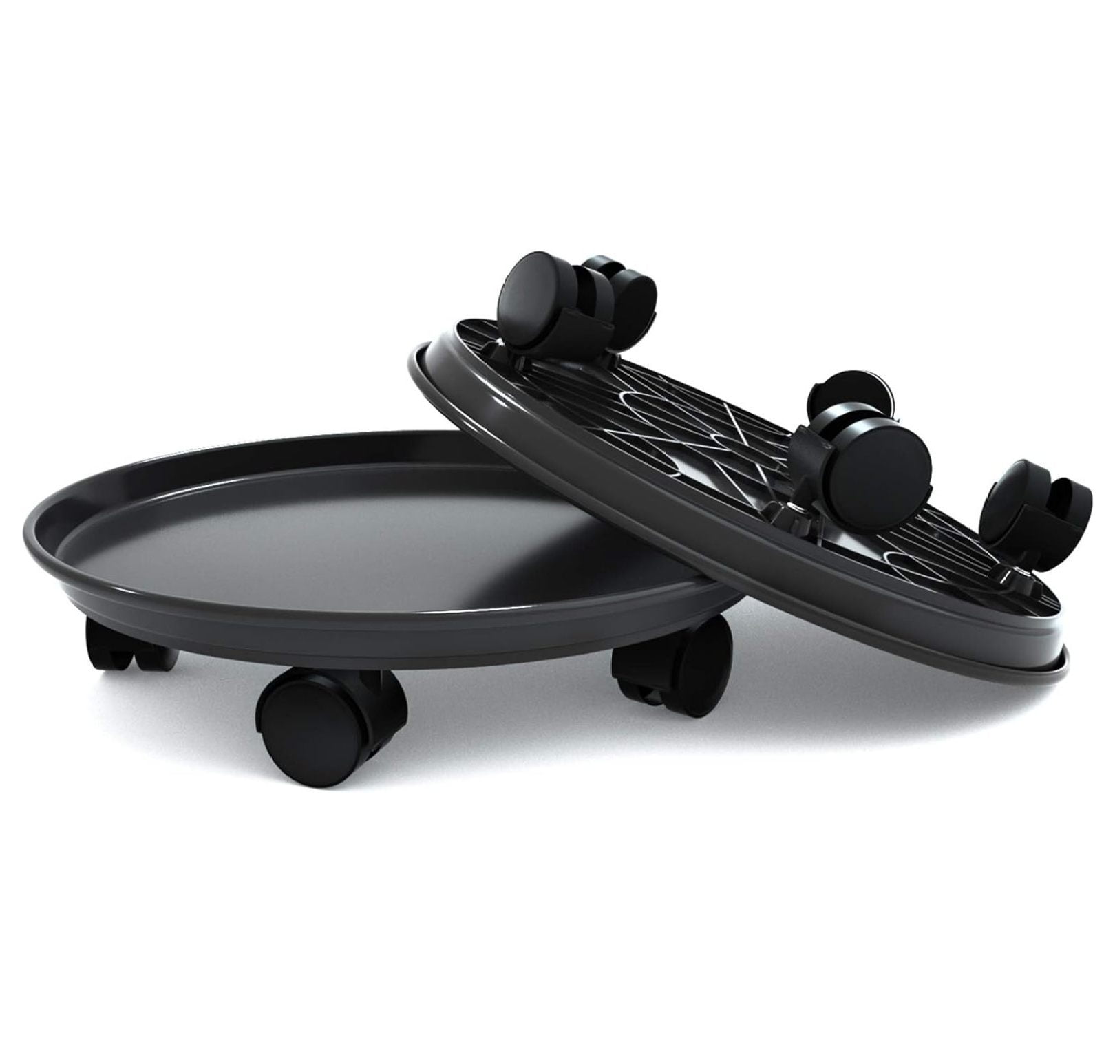 Plant Caddy with Wheels 15.5 Inch - 2 Pack Plant Caddy on Wheels Heavy ...