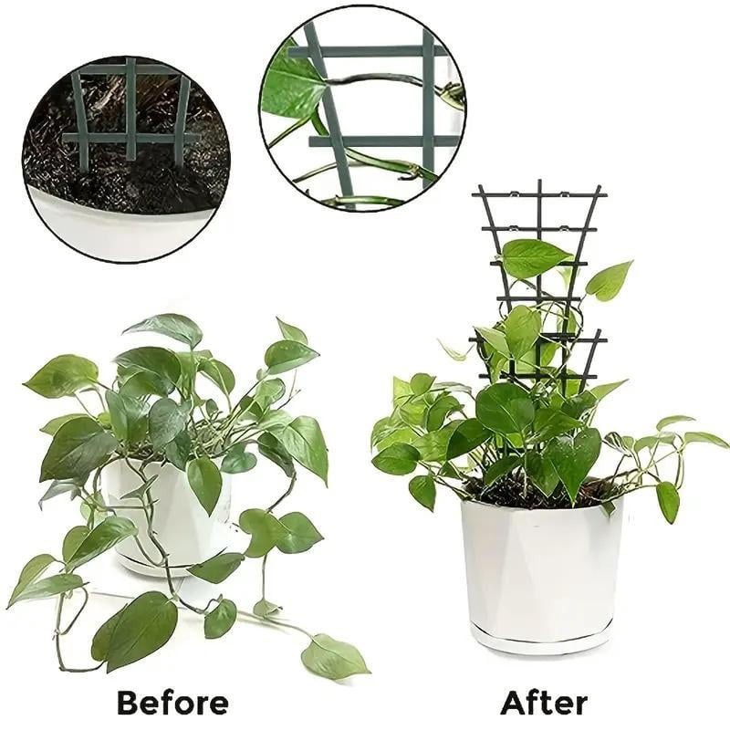 Plant Climbing Trellis, 6 Counts/set Stackable Plant Climbing Support ...