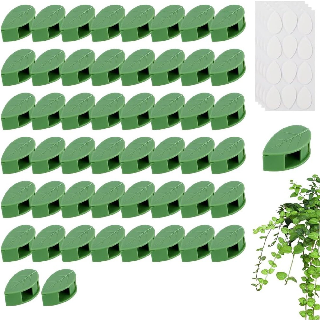 Plant Climbing Wall Fixture Clips, 2024 Upgraded Plant Clips for ...