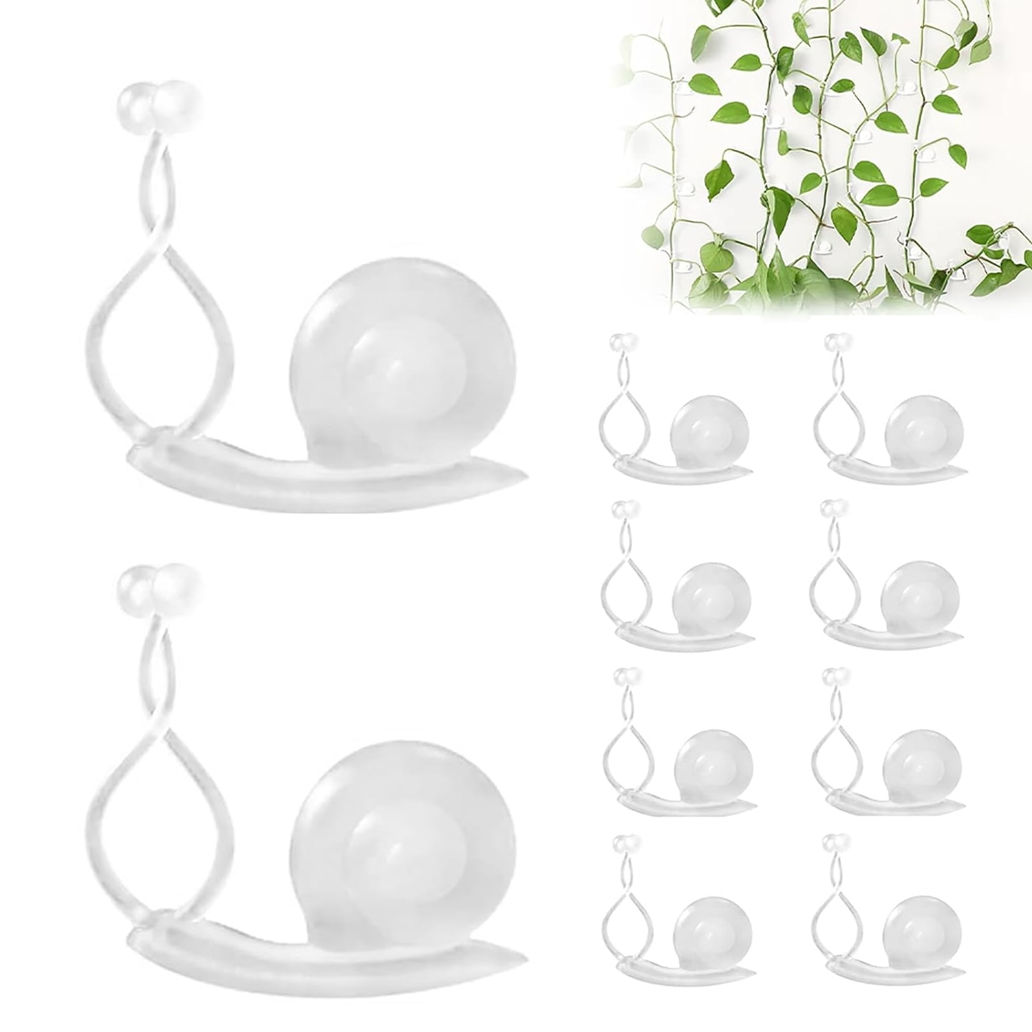 Plant Climbing Wall Fixture Clips, Secured Plastic Plant Clip Invisible ...