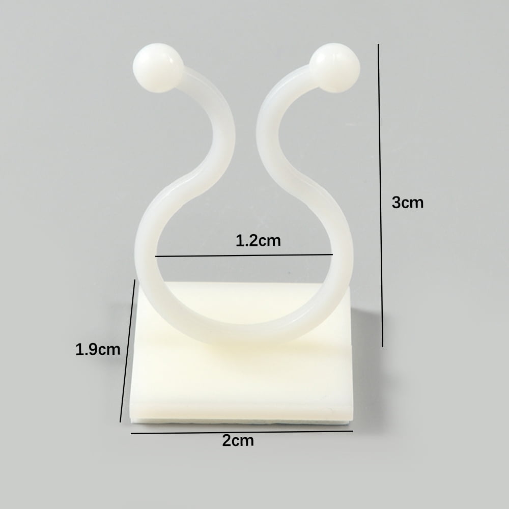 Plant Climbing Wall Self-Adhesive Fastener Tied Fixture Vine Buckle ...