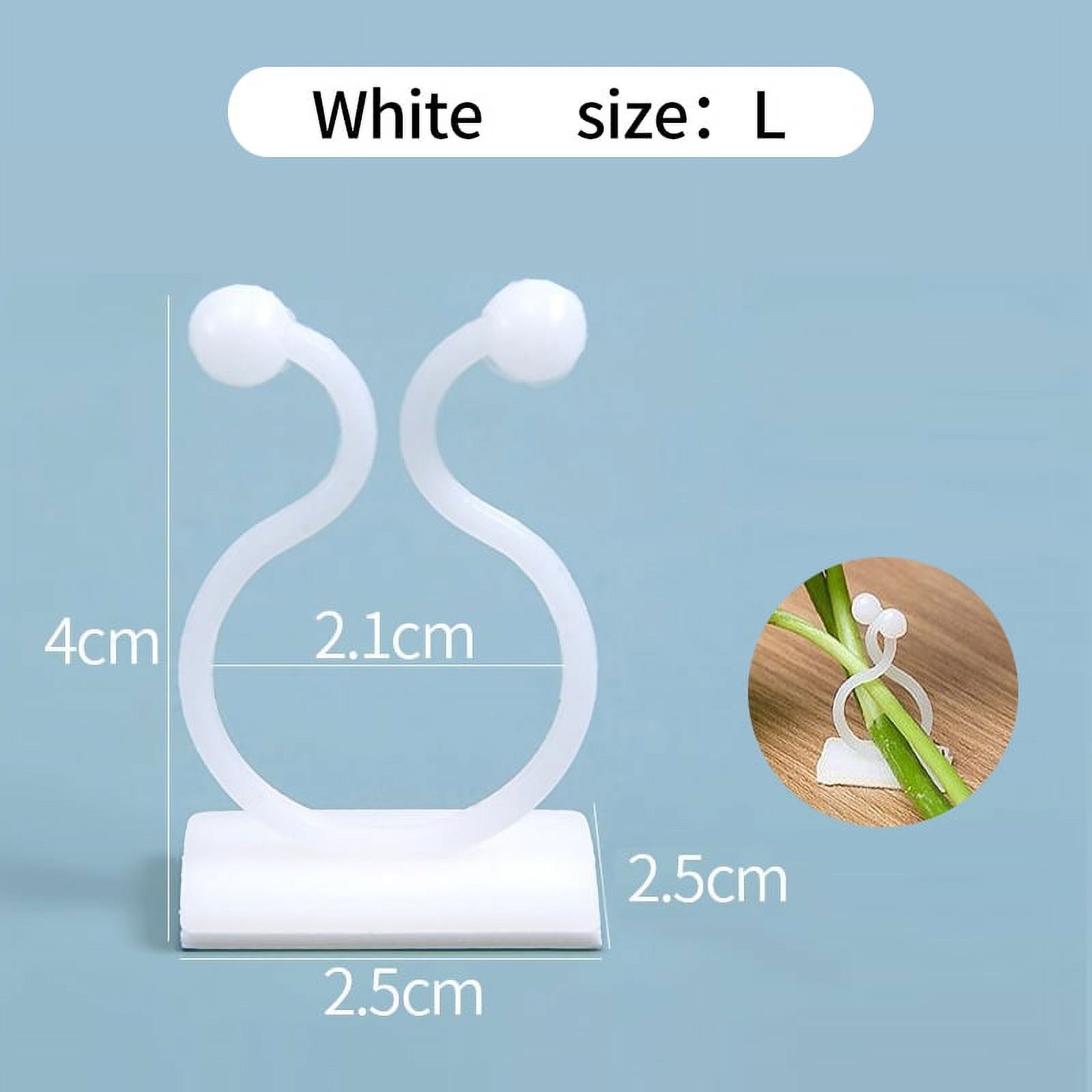 Plant Climbing Wall Self-Adhesive Fixed Buckle Hook Fastener Tied ...