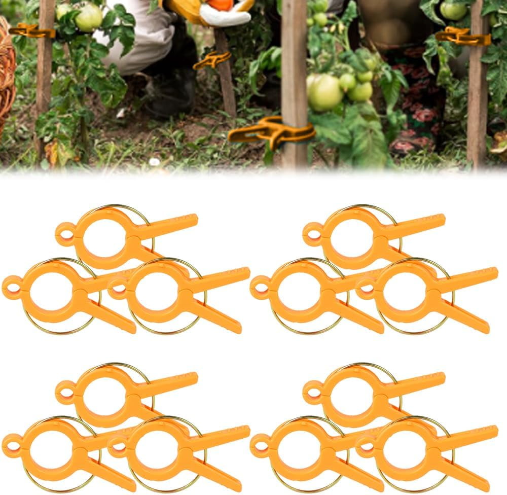 Plant Clips, 2025 Upgrade Plant Support Clips Reusable Garden Clips ...