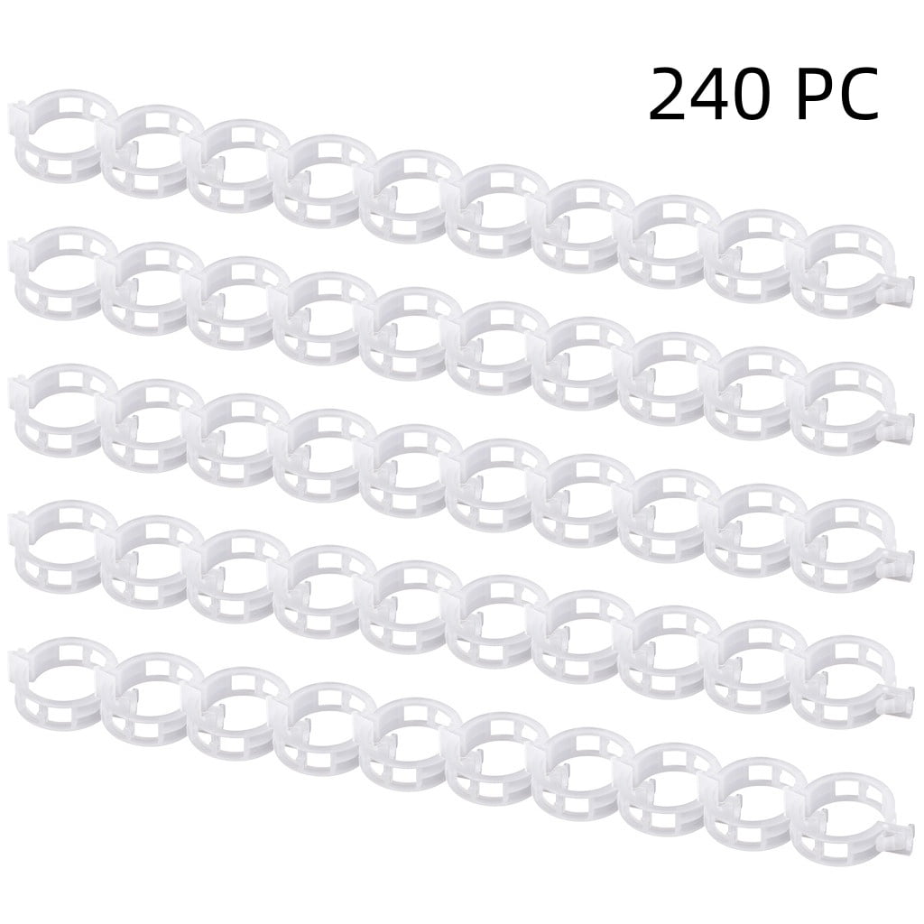 Plant Clips for Climbing Plants Chain Lock Tree Tie - 1/2 Inch Wide ...