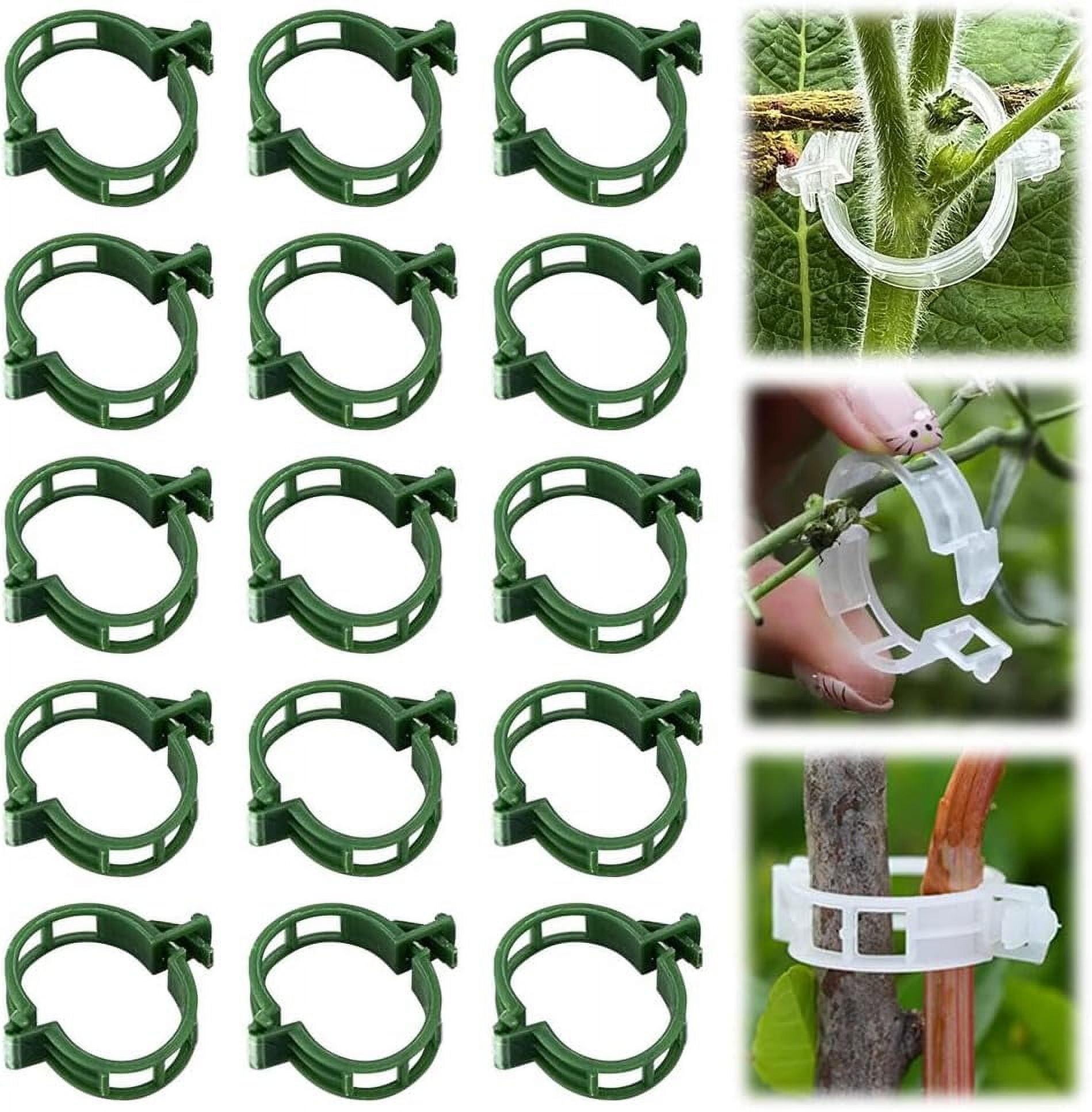 Plant Clips for Climbing Plants, Plant Support Clips Plastic Plant Clip ...