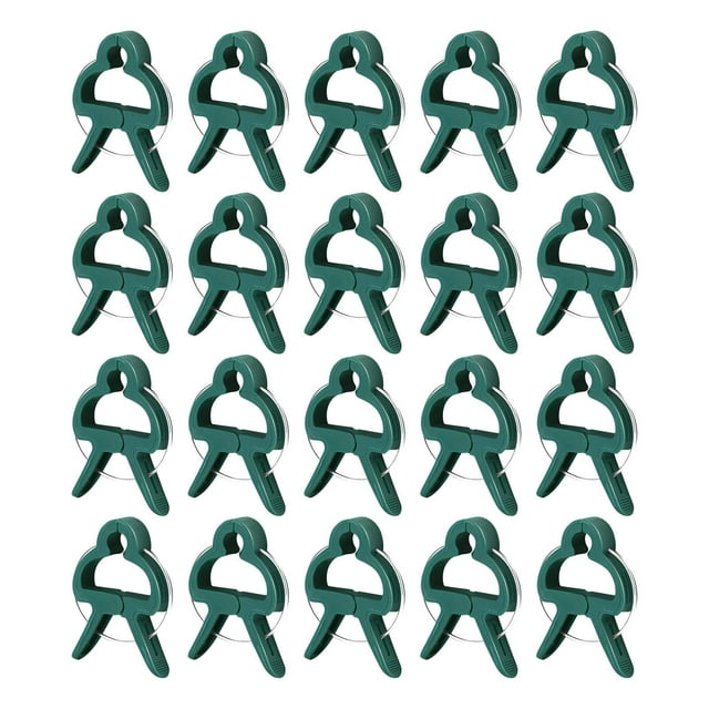 Plant Clips, Tomato Clips for Plant Support 20 PC -Green Gentle ...