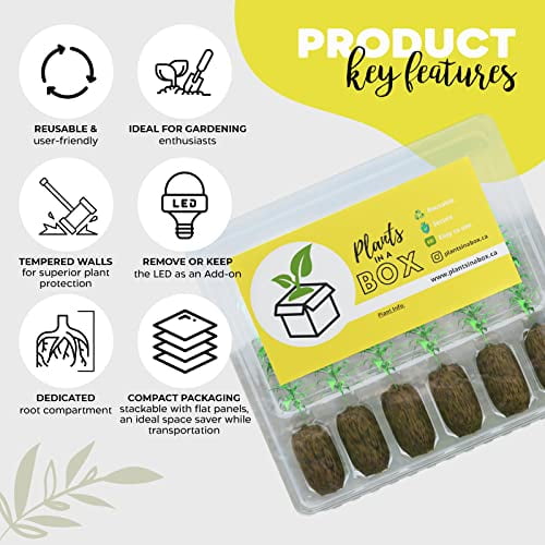 Plant Cloner Shipping Box for Plants – Reusable Plant Nursery Pots ...