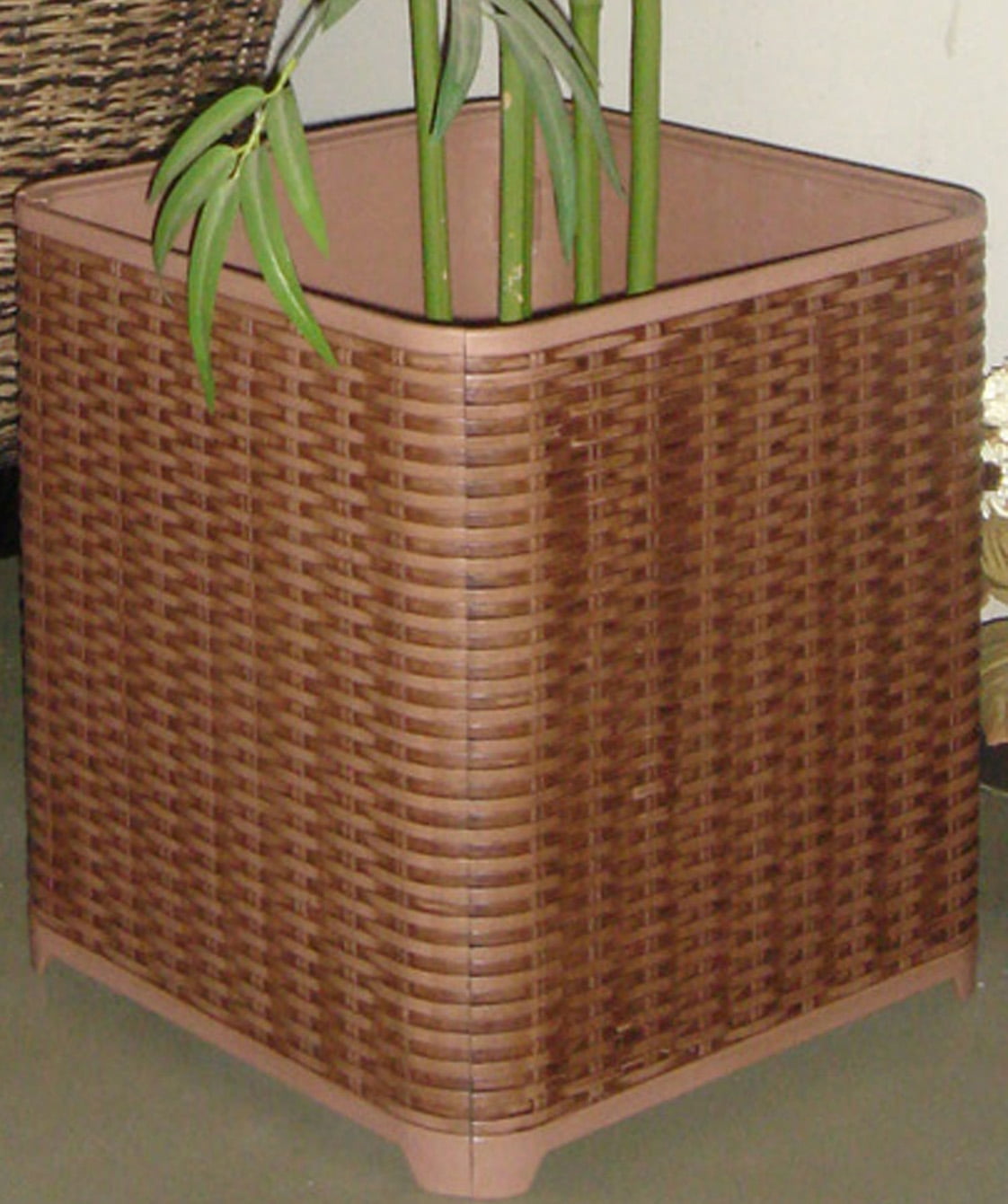 Plant Cover and Protector Panels, Wicker Look, Use Indoor or Outdoor ...
