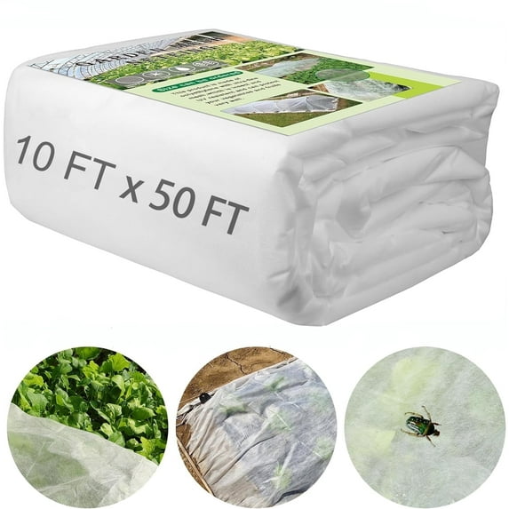 Plant Covers Freeze Protection 10x50ft(1.06 Oz/yd²) Frost Blankets for ...