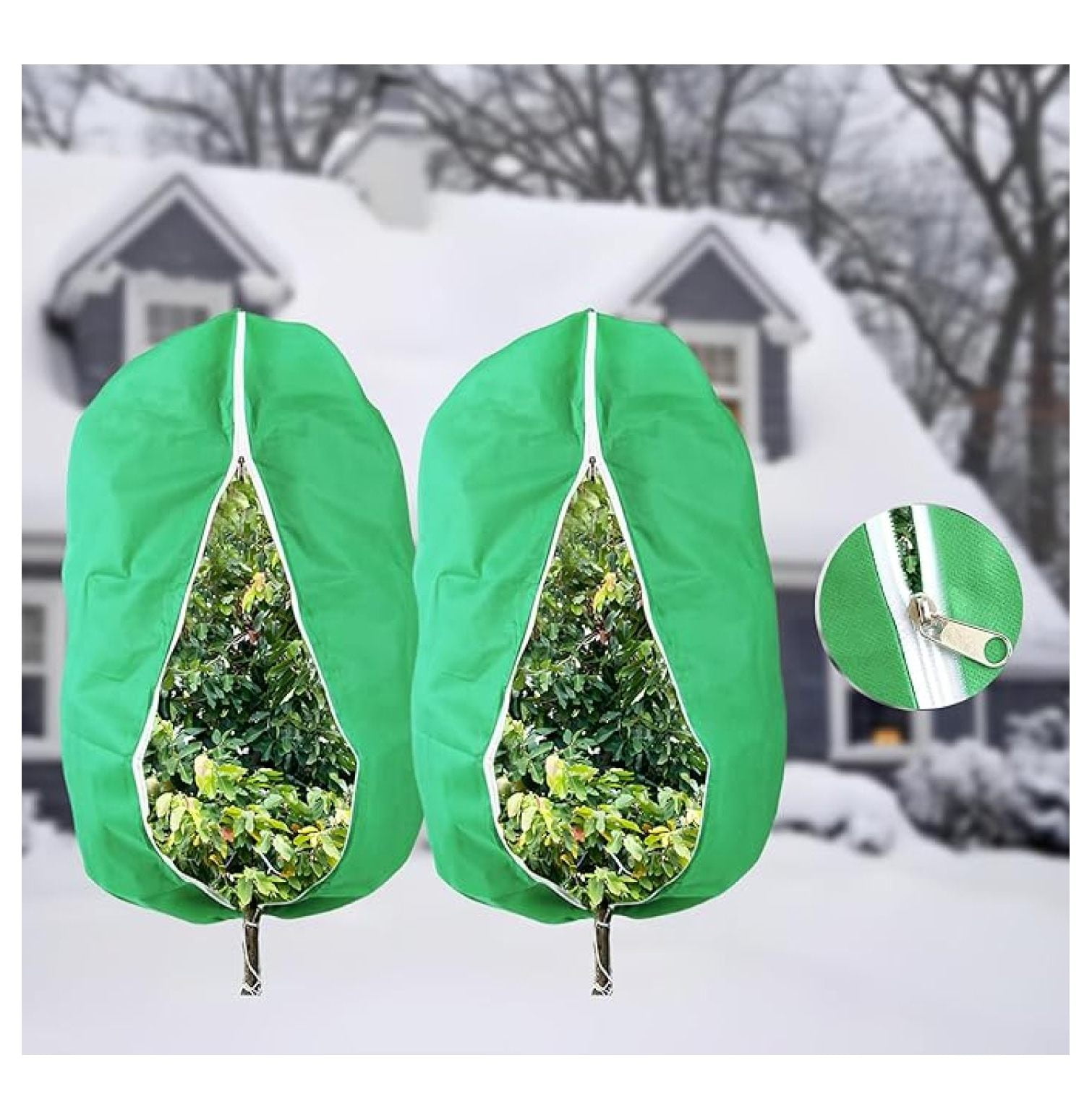 Plant Covers Freeze Protection,31.4"x 47.2",Plant Covers for Winter(2 ...