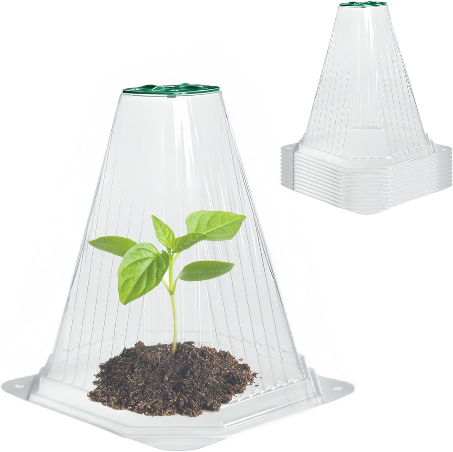 Plant Covers Freeze Protection, Garden Cloches for Plants, Reusable ...