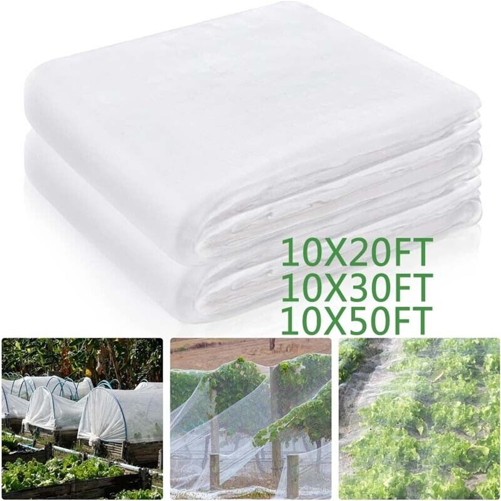 Plant Covers Freeze Protection, Reusable Cloth Blanket Floating Garden ...