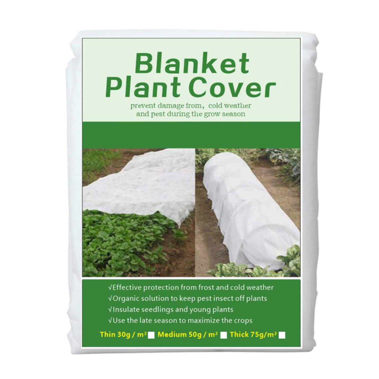 Plant Covers Freeze Protection,Reusable Floating Row Cover, Freeze ...