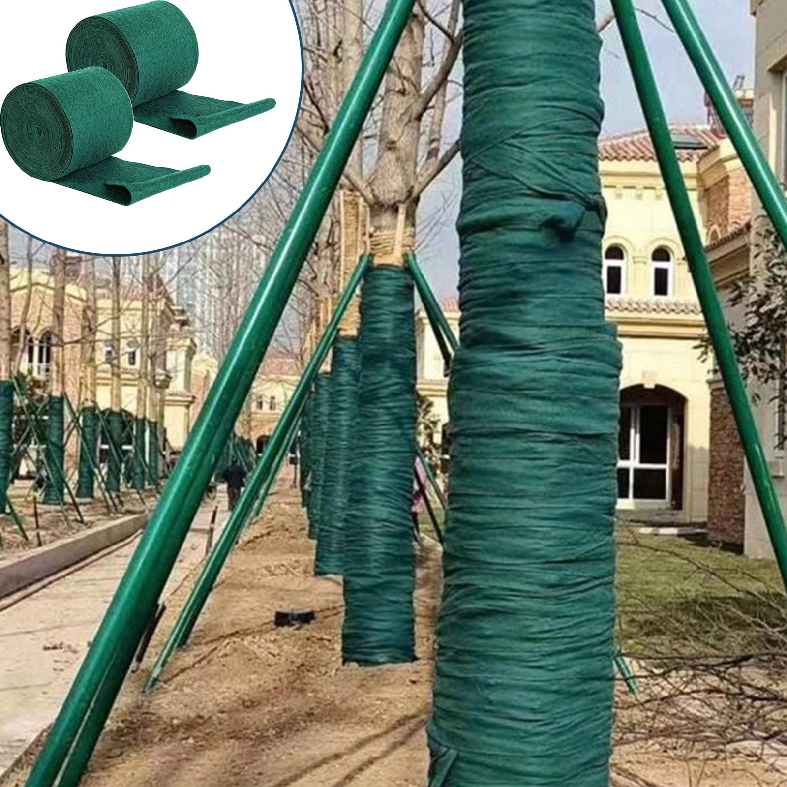 Bksdlh Plant Covers Frost Protection, 65ft Non-woven Fabric, Weather ...