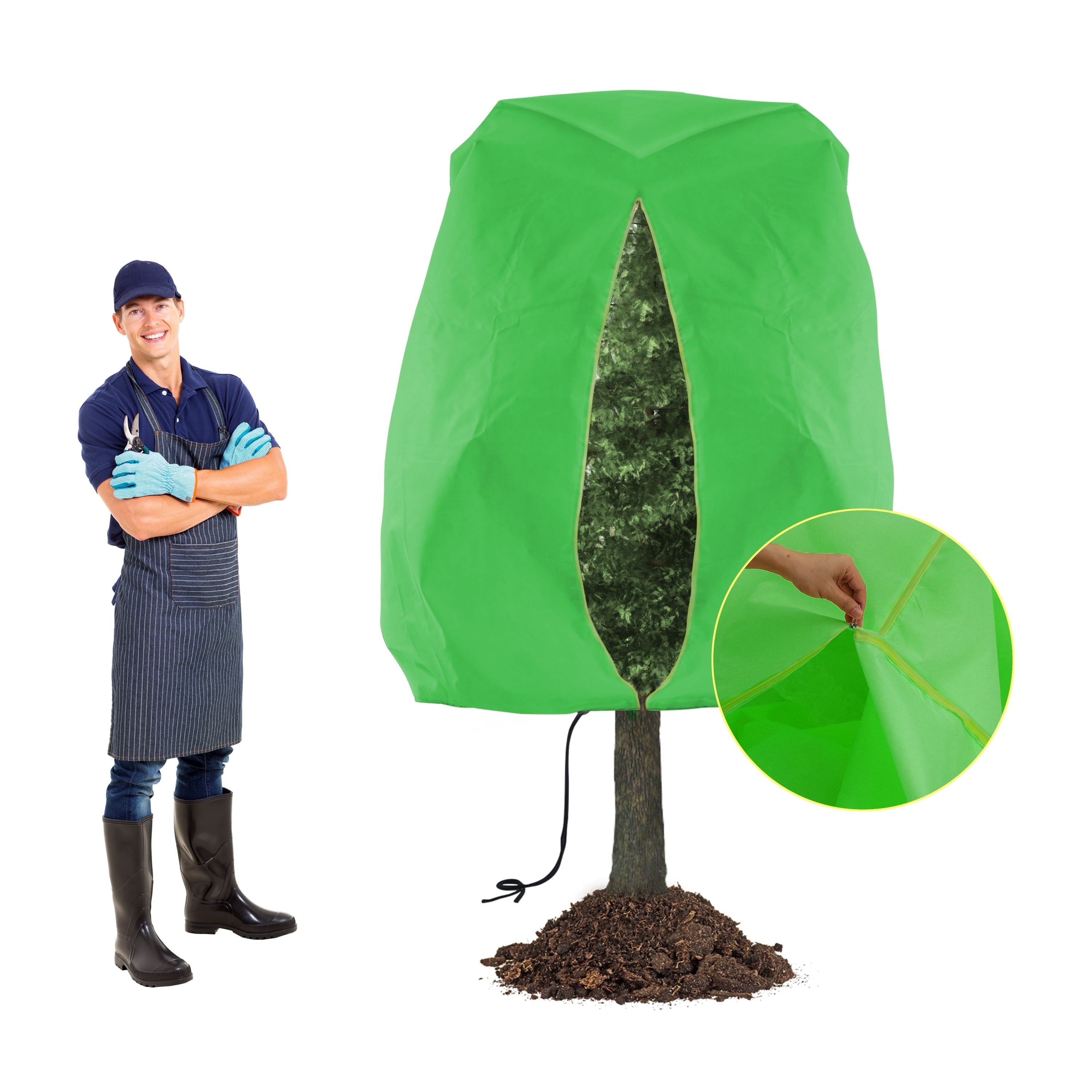 95x80 Inch Huge Plant Covers Freeze Protection Frost Cloth for Outdoor ...