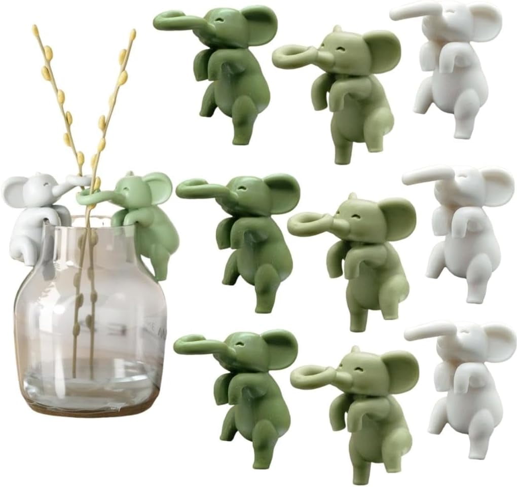 Plant Cutting Holder 9 Pcs Elephant Plant Support Holder for Sprouts ...