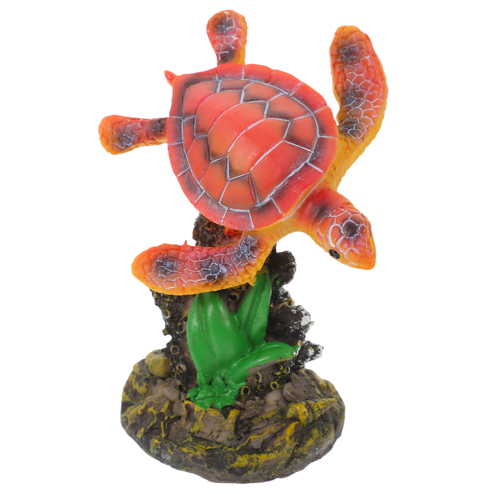 Plant Decor Animal Sea Turtle Ornament Ocean Theme Decor Plastic Turtle ...