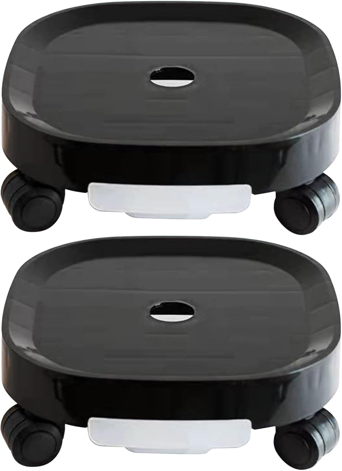 Plant Dolly With Drainage Hole, Balcony-Friendly Slip-Resistant Surface ...