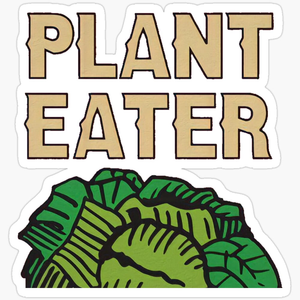 Plant Eater Stickerphone Decal Water Bottle Stickers, Vinyl Stickers ...