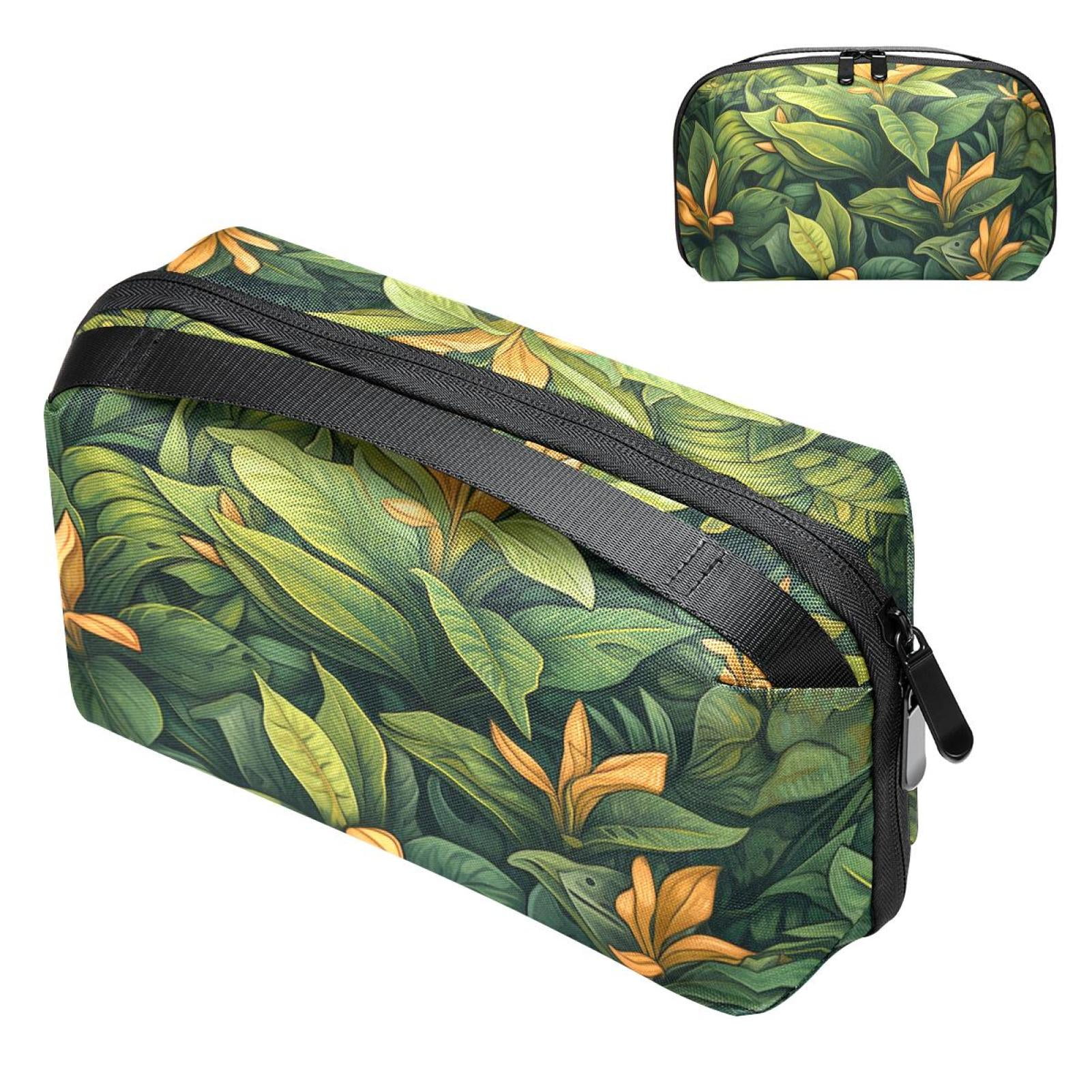 Plant Electronic Organizer Travel Case, Oxford Fabric Waterproof PC ...