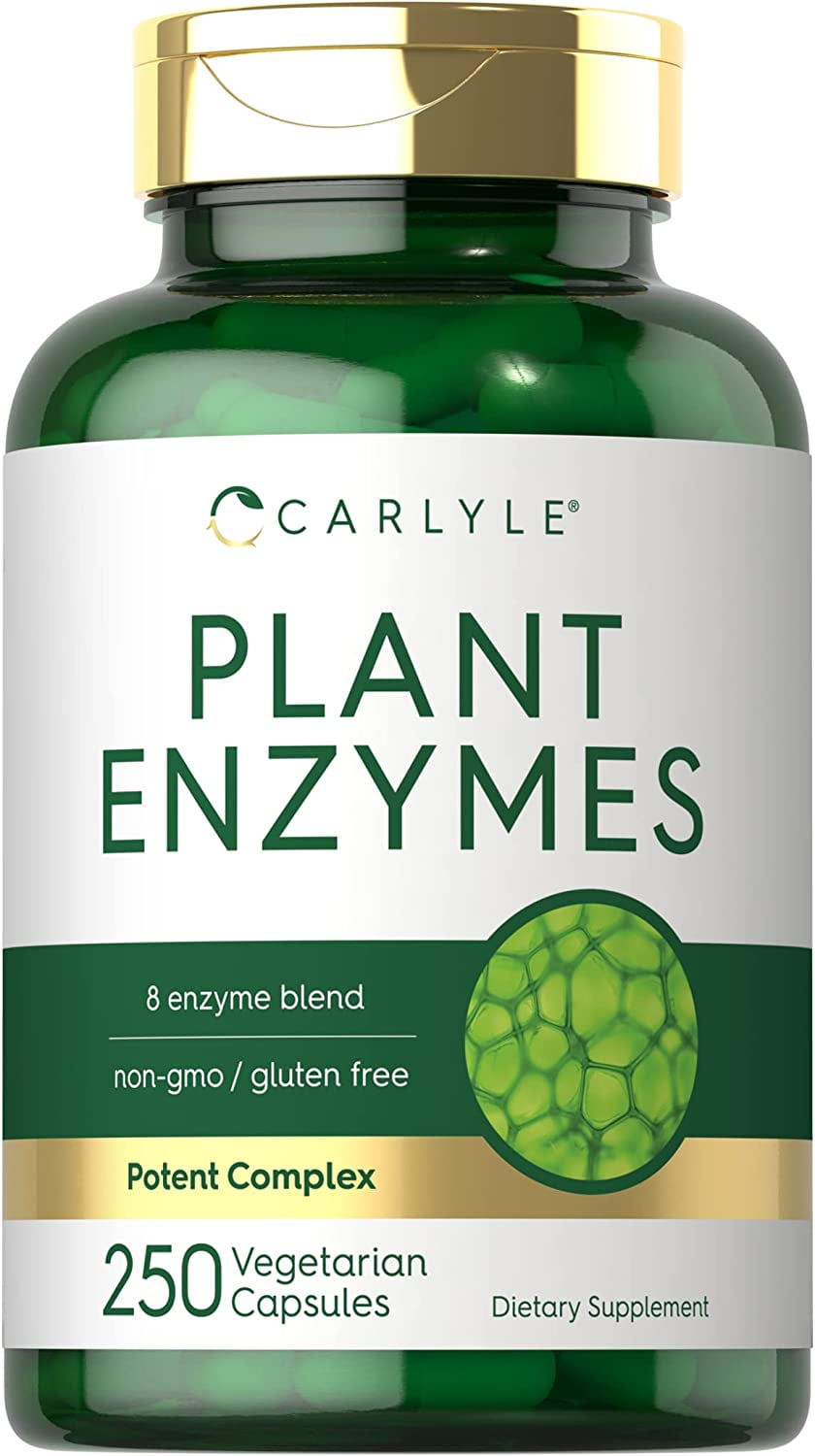 Carlyle Plant Enzymes | Essential Digestive Daily Dietary Supplement ...