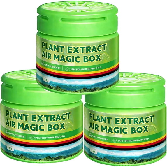 Plant Extract Air Magic Box, Indoor Air Purification Dust Removal Magic ...