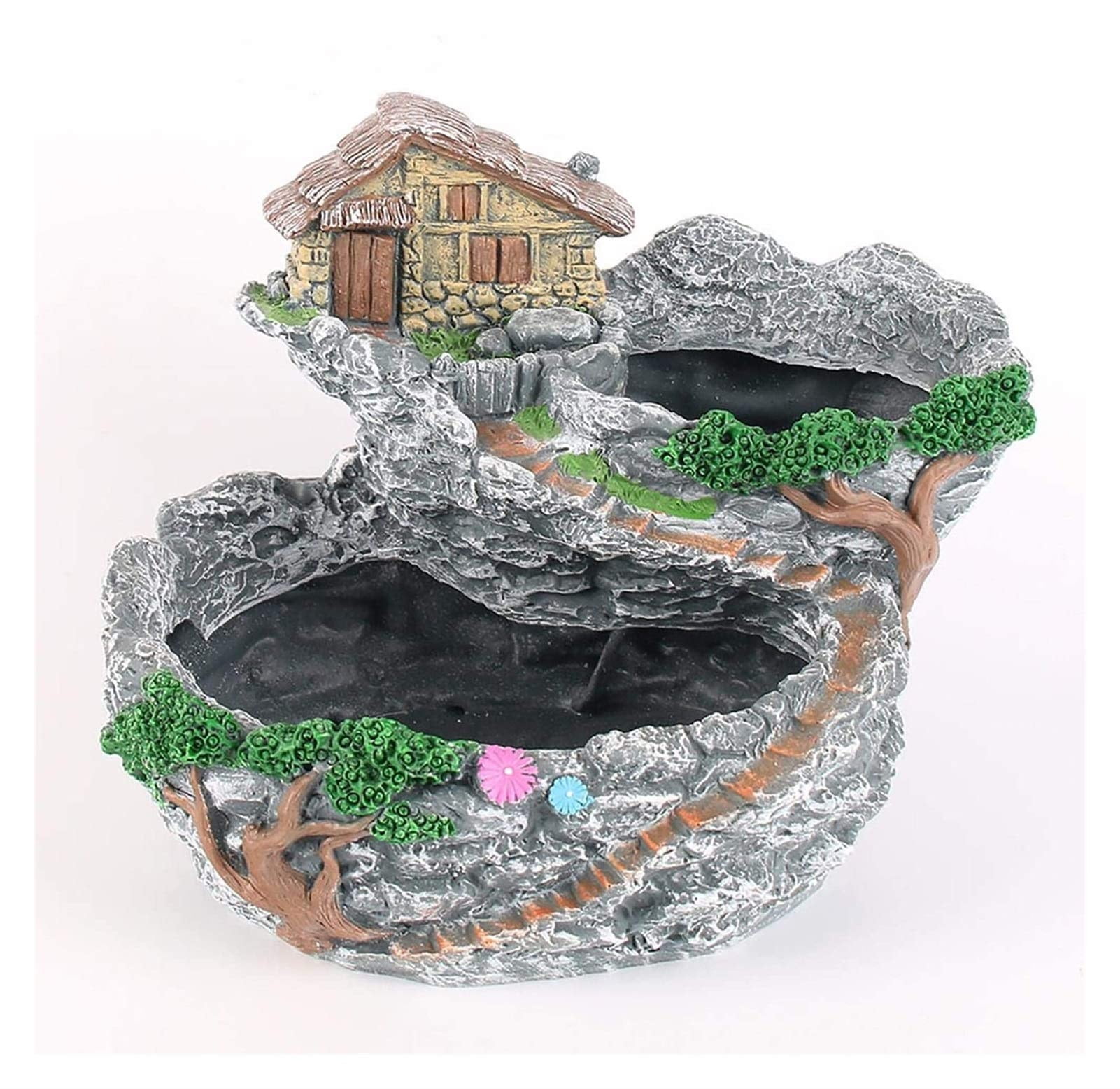 Plant Fairy Garden Planter Succulents Plants Flower Pot Miniature Resin ...