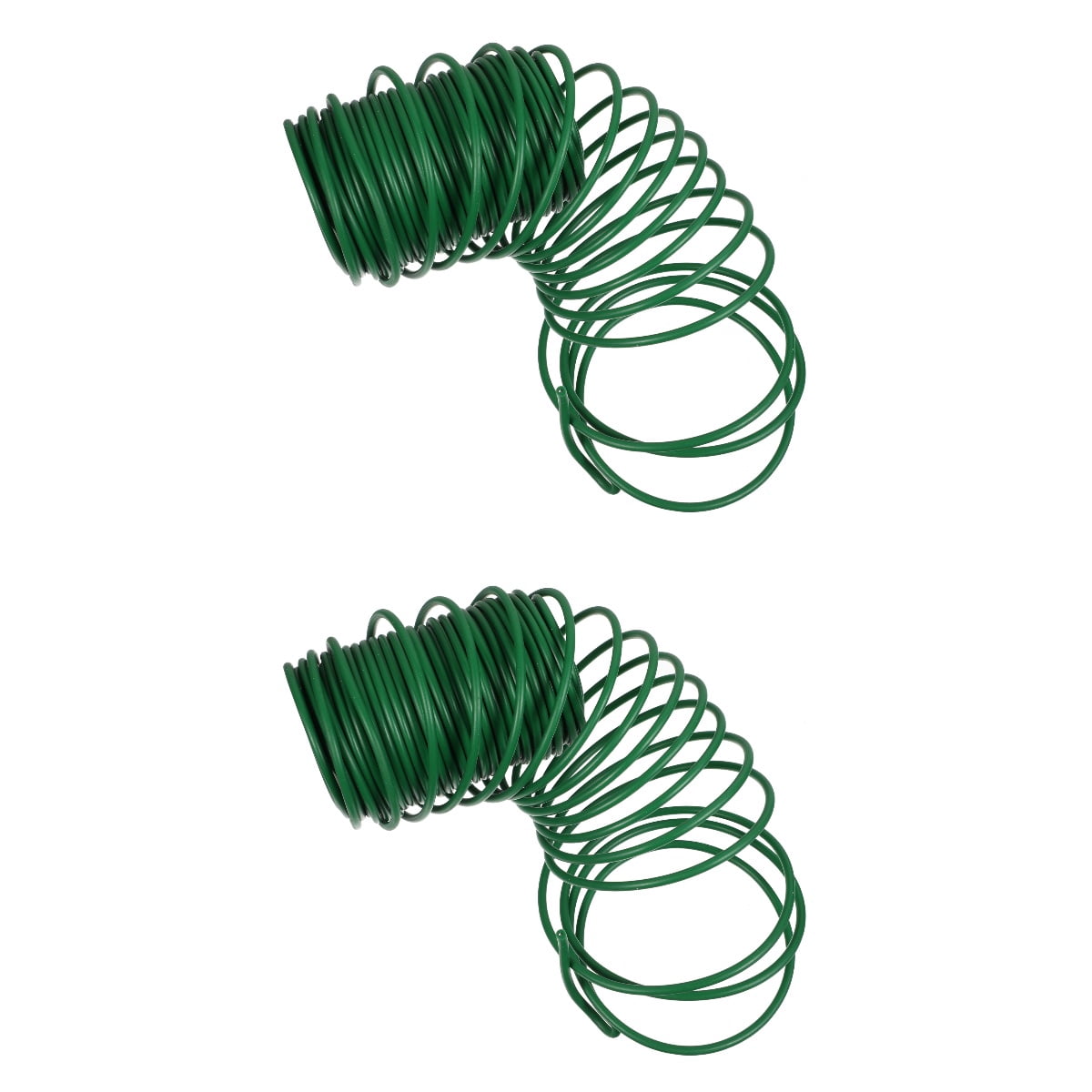 Plant Fastener Gardening Tie 2 Rolls Plastic Binding Wire Compression ...